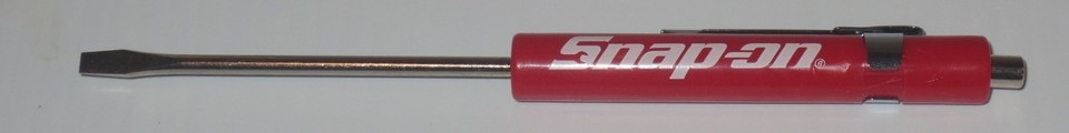 NEW 12 ASSORTED Snap-on Tools Flat Tip Pocket Screwdrivers w/Clip ...