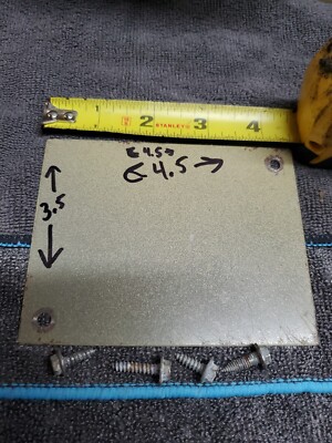 Vintage DRYER STOVE WASHER Terminal Block Cover + screws!!! ☆☆☆☆☆ Free ...