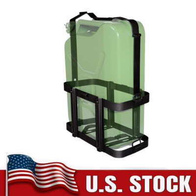 Heavy Jerry Gas Can Holder, 5.28 Gallon /20 Liter Steel Jerry Can Mount ...