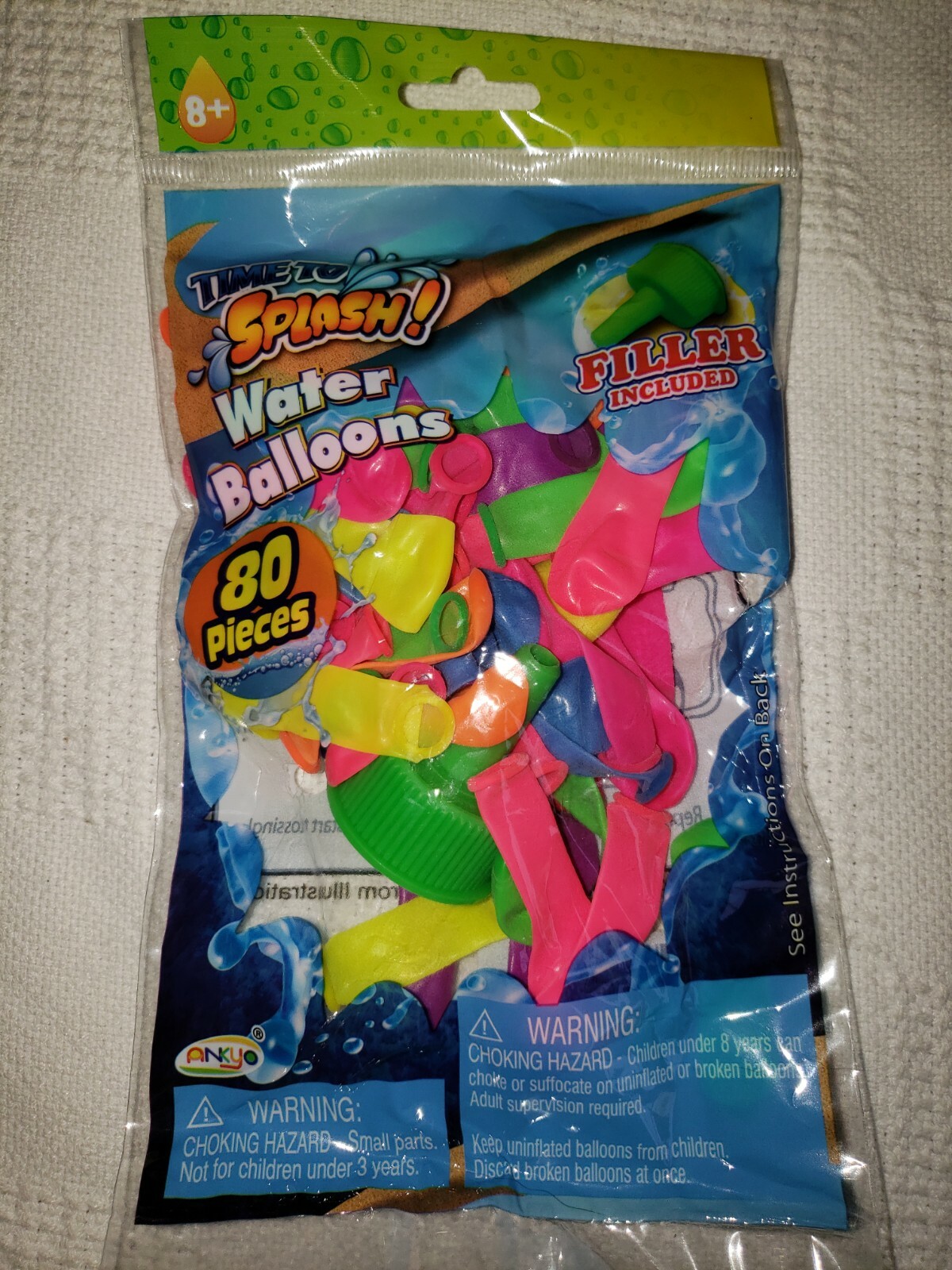 Water Balloons 80 Count Filler Included Neon Colors (lot of 5) | eBay