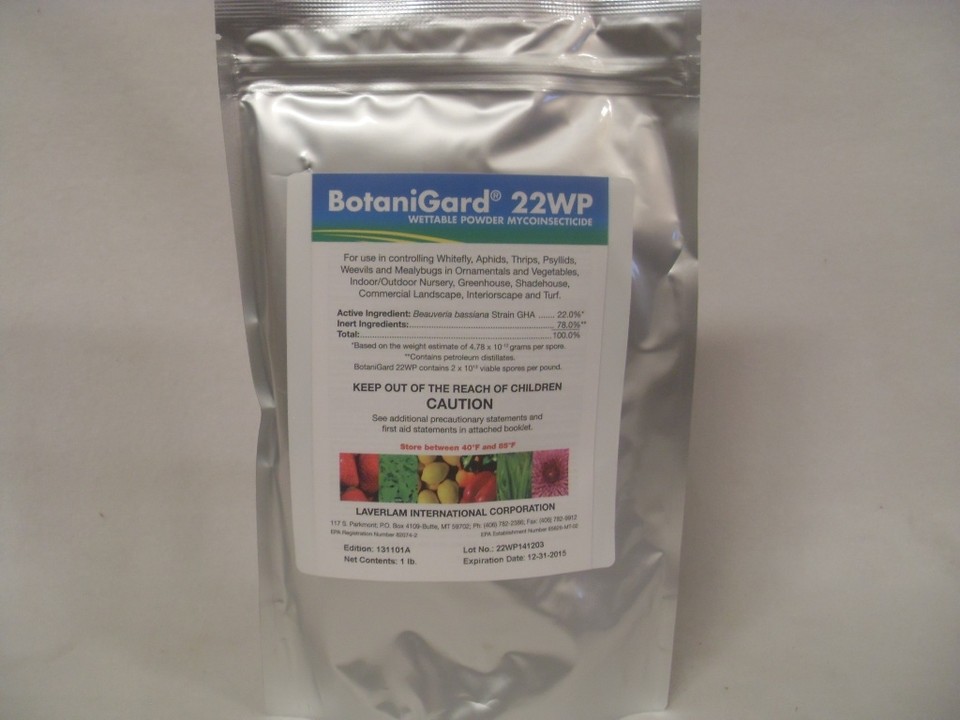 BotaniGard 22WP Biological Insecticide - 1 lb. Beauveria Bassiana | eBay