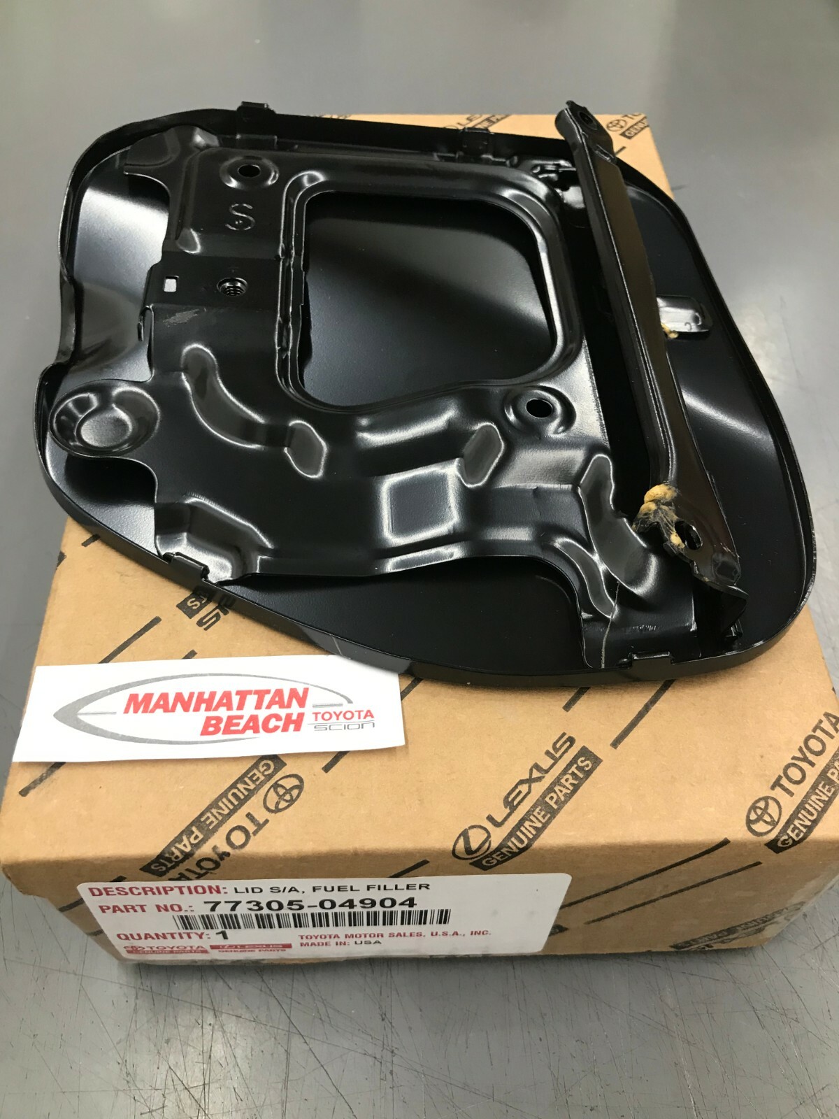 2005-2015 TACOMA DOUBLE CAB SHORT BED FUEL GAS DOOR GENUINE TOYOTA ...