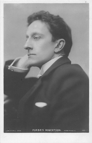 POSTCARD ACTORS FORBES ROBERTSON | eBay