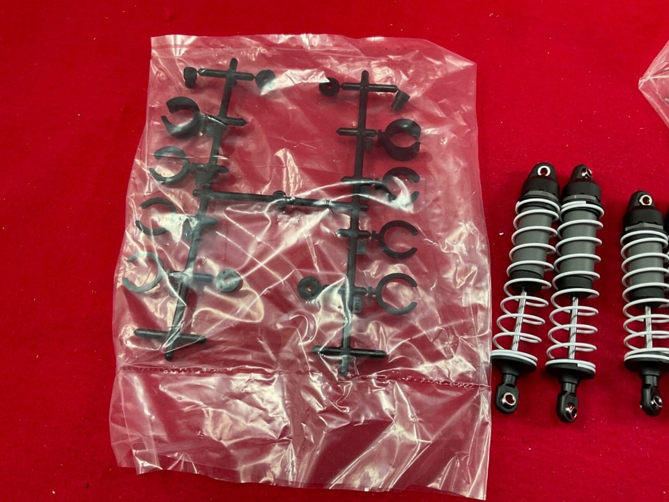 for Traxxas 2wd Stampede Front + Rear Shocks + Spacer SHOCK SET XL5 VXL ...