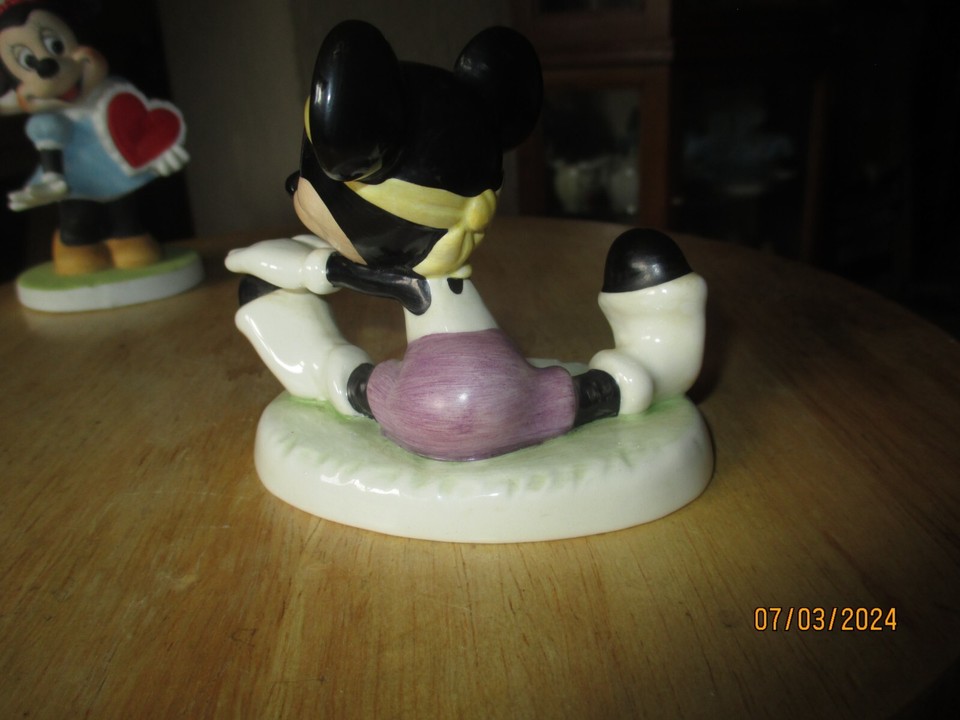 Vtge Goebel W Germany Disney Minnie Mouse Stretching Exercise 3 ...