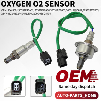 For 2008-2012 Honda Accord 2.4L Upstream Downstream Oxygen O2 Sensor ...