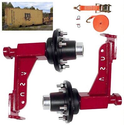 New upgraded 6x5.5 Lug Superior Shipping Container Wheels，Container ...