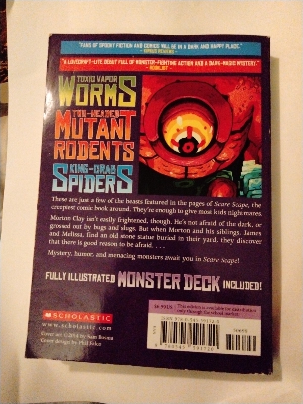 Scare Scape By Sam Fisher [Paperback] 2013 Ed. - Paperback - VERY GOOD ...