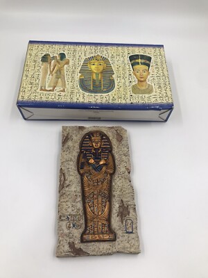 Egyptian King Tut Mummy Plaque Summit Collection Arcadia,CA | eBay
