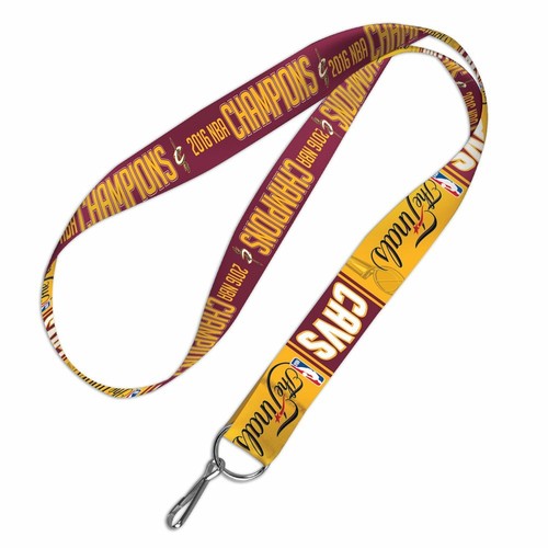 CLEVELAND CAVALIERS NBA CHAMPIONS LANYARD KEY CHAIN 1" WIDTH 20" LENGTH ...