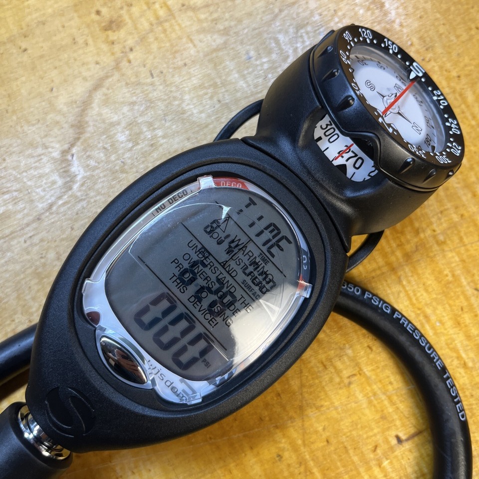 Sherwood Wisdom 3 - Air Integrated Dive Computer Console with Compass ...