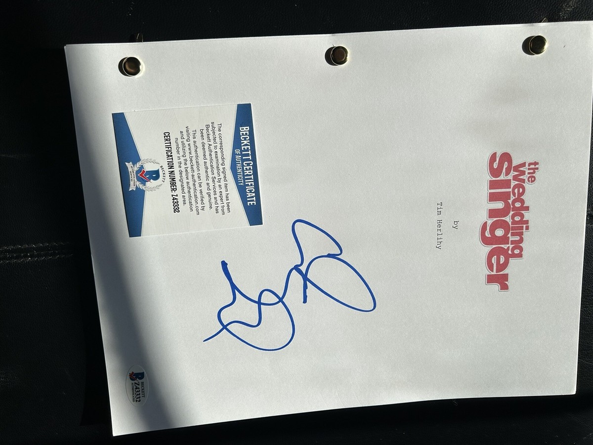 The Wedding Singer Movie Script