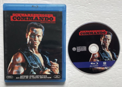 Commando (Blu-ray, 1985) Bluray Arnold Schwarzenegger Movie - MINT DISC | eBay