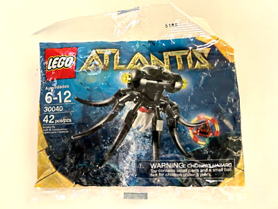 VTG LEGO Atlantis Octopus - 30040. Brand New In Poly Bag 673419140102 ...