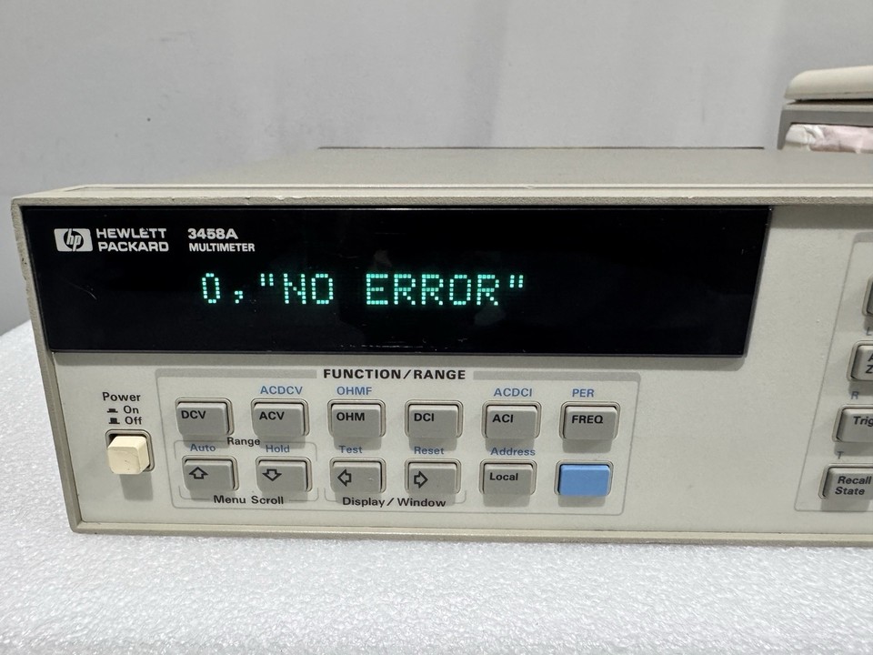 HP/ Agilent 3458A 8.5 Digit Digital Multimeter | eBay