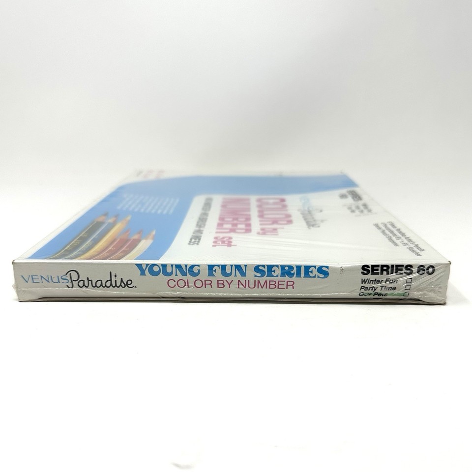 RARE Vintage 1960's Venus Paradise Color by Number Set Seires 60 Our ...