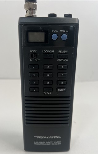 Radio Shack Realistic Pro-41 Scanner VHF UHF 10 Channel 20-301 Easy ...