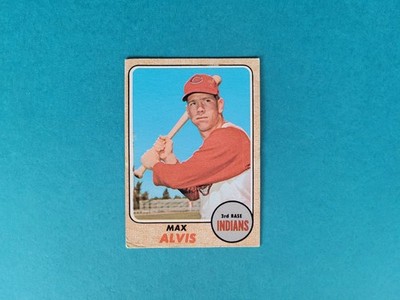 1968 Topps #340 Max Alvis Cleveland Indians Baseball Card | eBay