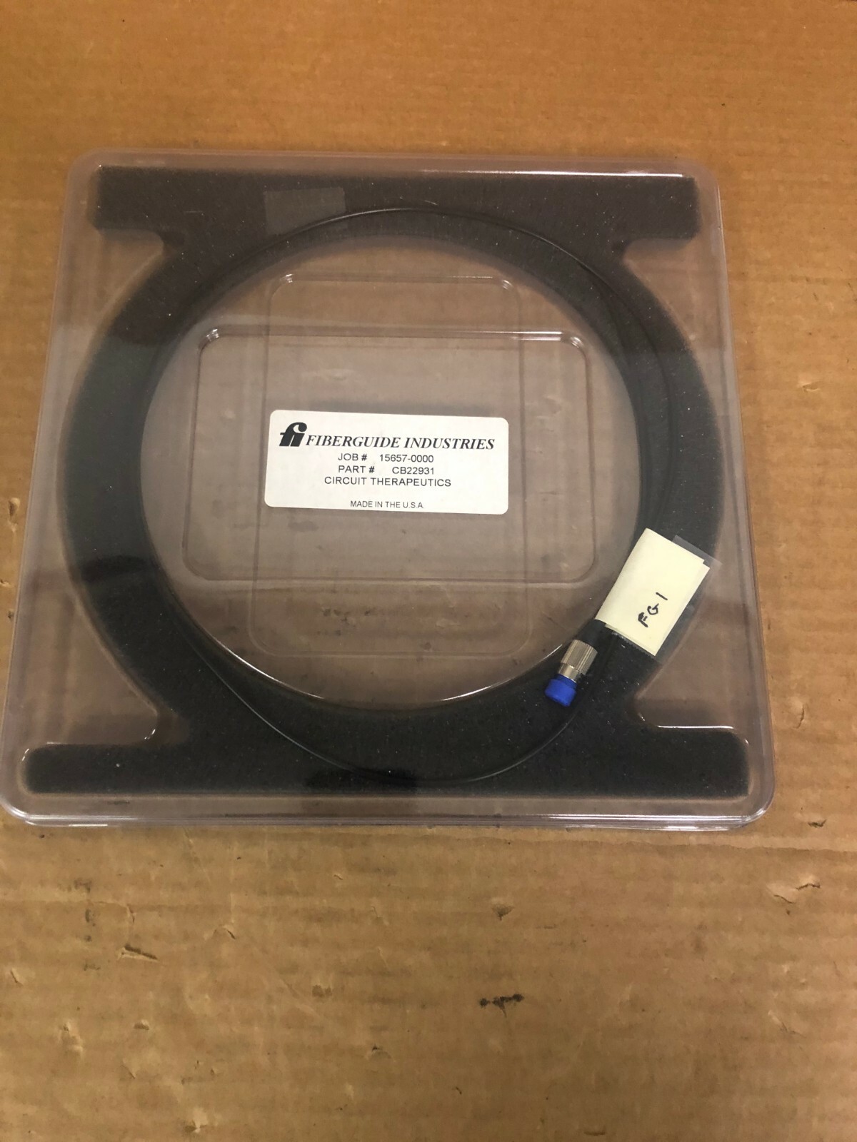 Fiberguide Industries CB22931 Industrial Optic Guide Calbe Optical ...