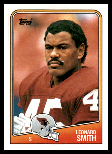 1988 Topps #257 Leonard Smith Phoenix Cardinals Rookie | eBay