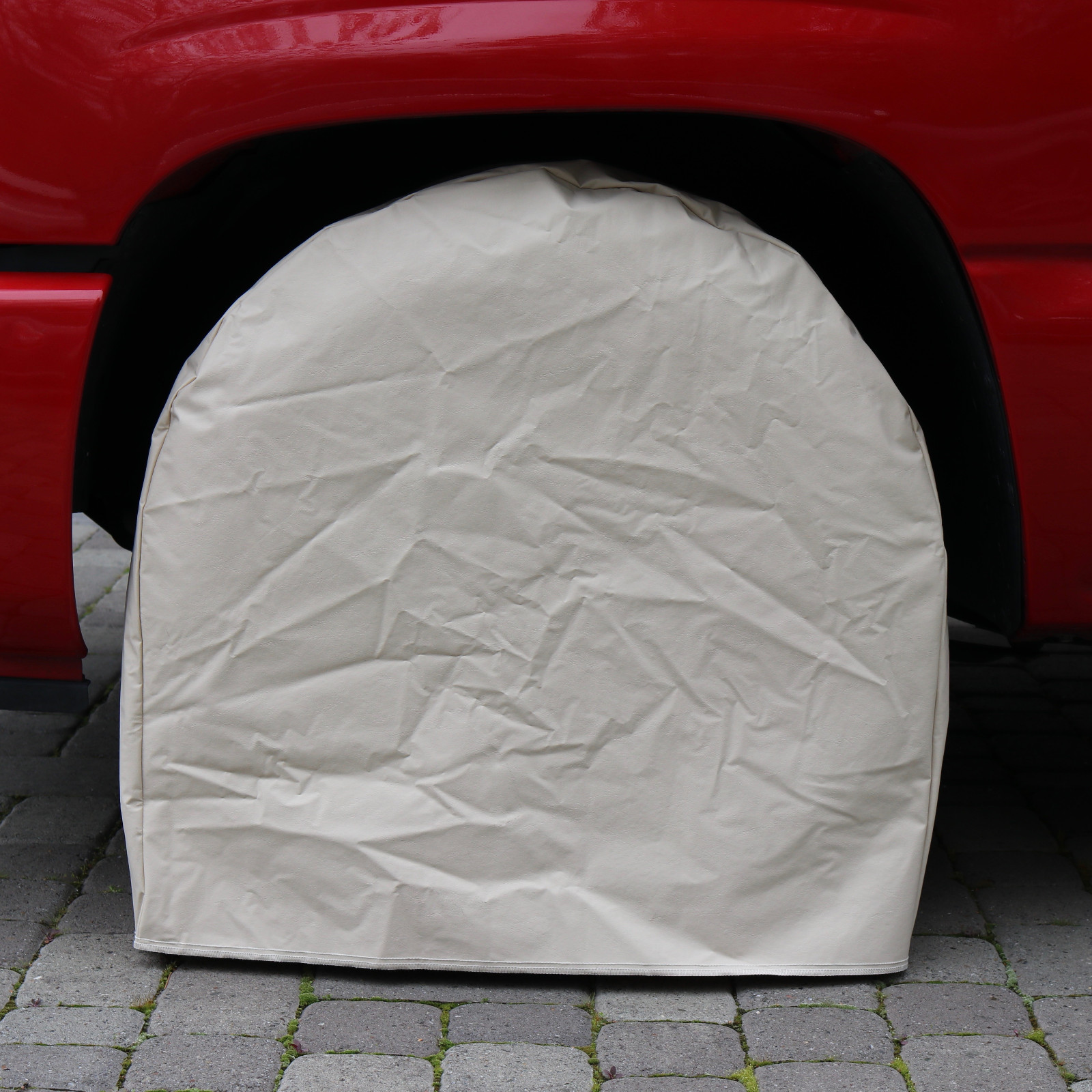 California Tire Covers Set of 4 Vinyl Covers: Fit Up To 34" Diameter ...