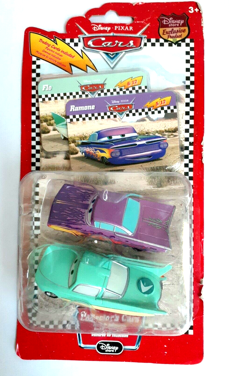Flo Ramone Cars Disney Pixar Cars Collectible, Movie Moments, Flo,