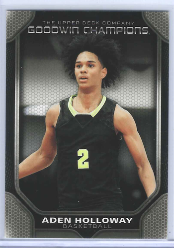 2024 Upper Deck Goodwin Champions Glossy Black #22 Aden Holloway | eBay