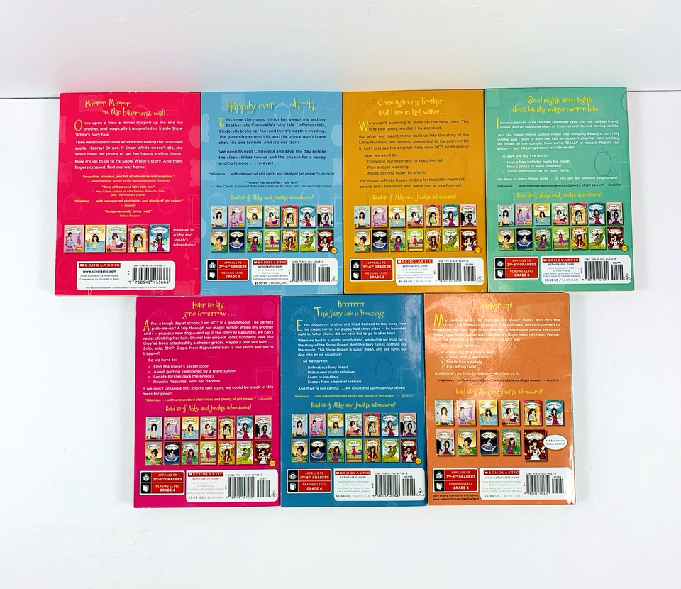 Sarah Mlynowski Whatever After Series Lot Of 7 Paperback Books #1-6, 8 ...