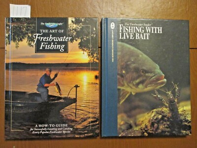 Two Freshwater Angler Books. Hardcover Fishing Books. | eBay