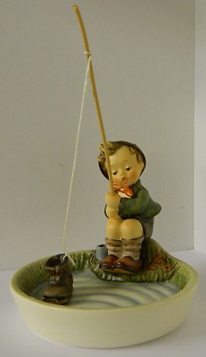 ** Goebel Hummel "Just isFishing" #373 TMK 6 Box & Paperwork ** | eBay