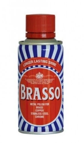 Brasso Liquid Metal Polish for Brass Copper Chrome Stainless Steel ...
