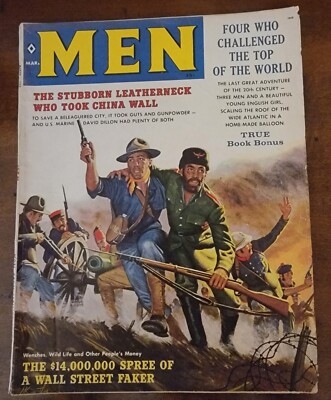 Men Magazine (March 1960, Vol. 9, No. 3) Pulp, Men's Interest | eBay