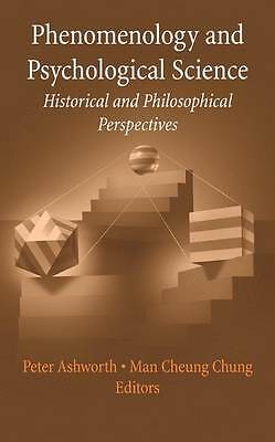 Phenomenology and Psychological Science: Historical and Philosophical ...