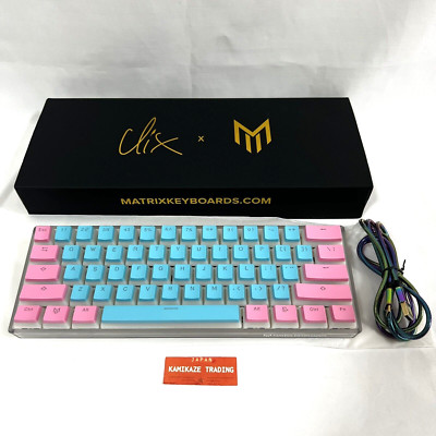 Matrix Keyboards Clix x Matrix Official Gaming Keyboard 60% Cotton ...