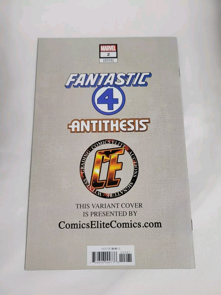 Fantastic Four Antithesis #2 Zircher Exclusive Virgin Variant FF49 Homage | eBay