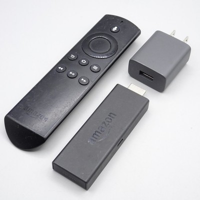 Amazon Fire TV Stick 2nd Gen LY73PR w/Remote, Adapter, Batteries ...