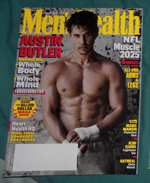 AUSTIN BUTLER MEN`S HEALTH MAGAZINE | eBay