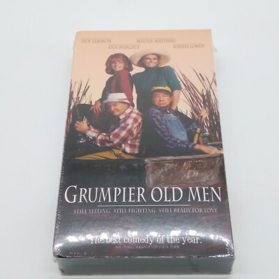 Grumpier Old Men (VHS, 1995) Jack Lemmon Walter Matthau | eBay