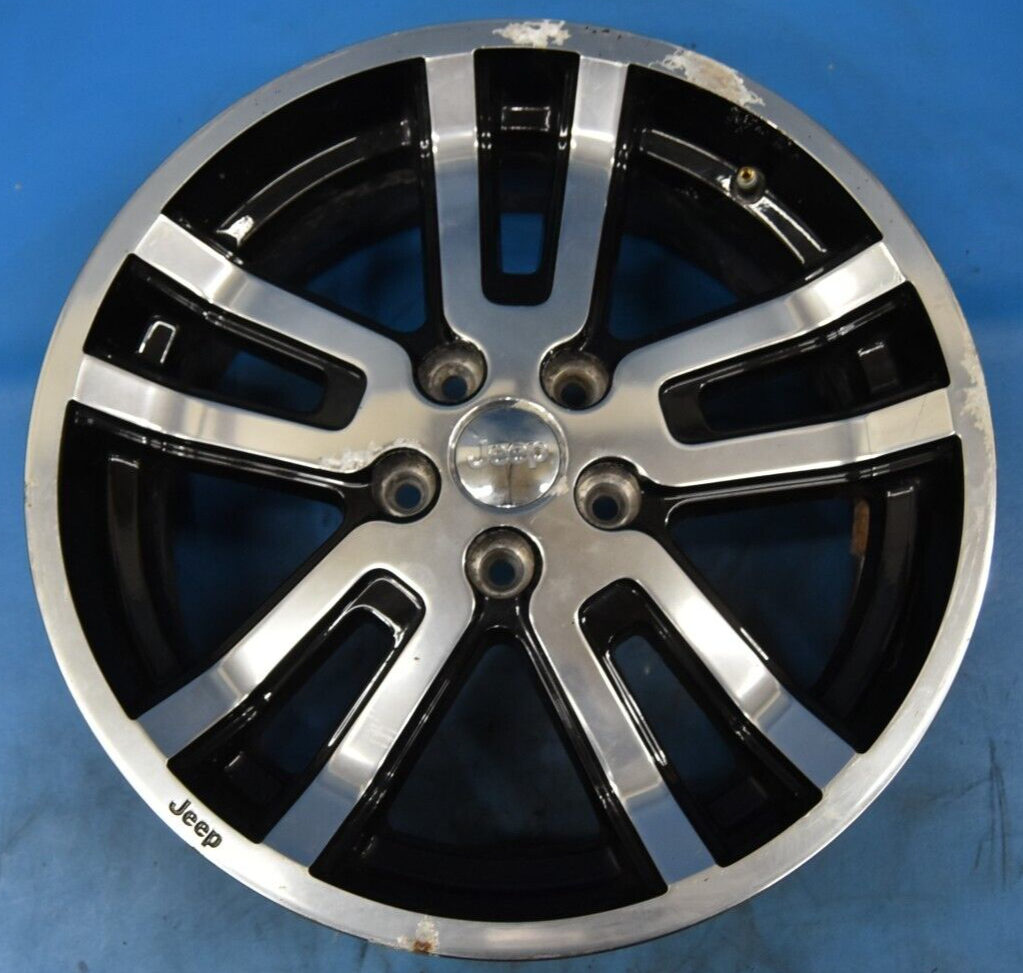 Jeep Liberty 2011-2012 Used OEM Wheel 18x7 Factory 18" Rim MACHINED ...