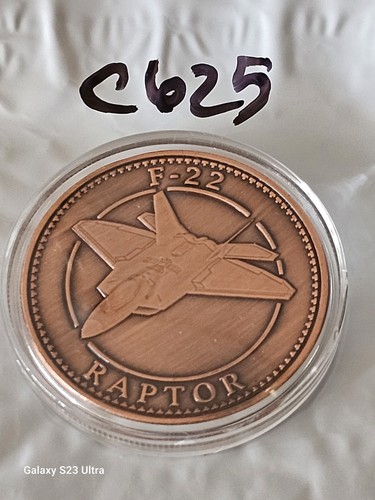 F-22 RAPTOR UNITED STATES AIR FORCE CHALLENGE COIN C625 | eBay