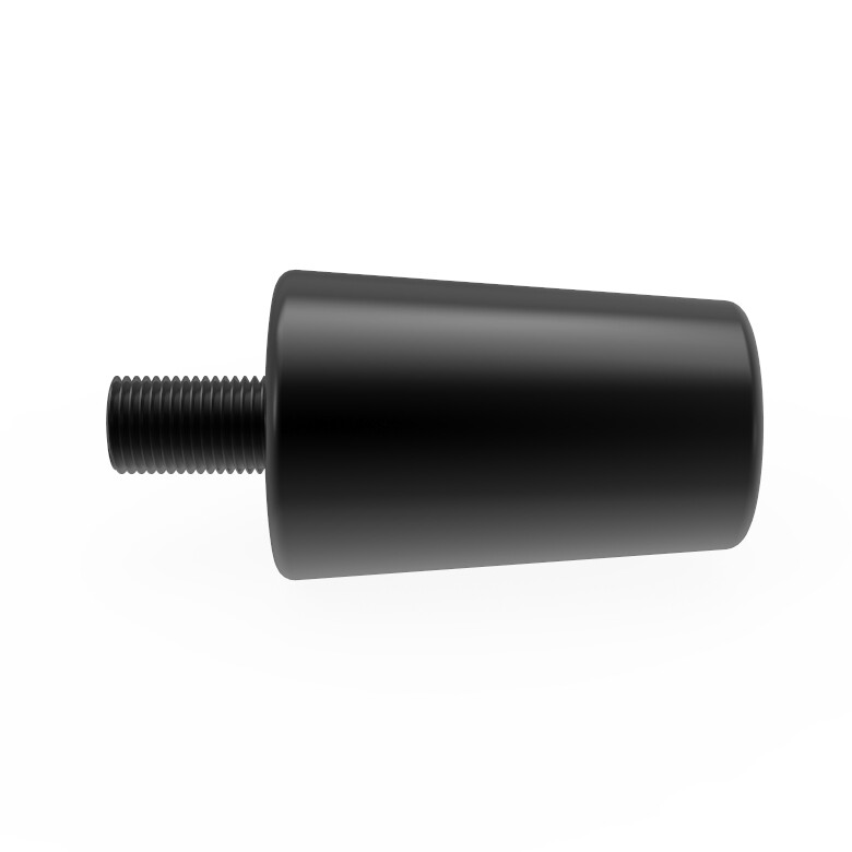 Black Beer Tap Handle Ferrule Hardware M6 to 3/8" - 16 Thread 1.1 ...