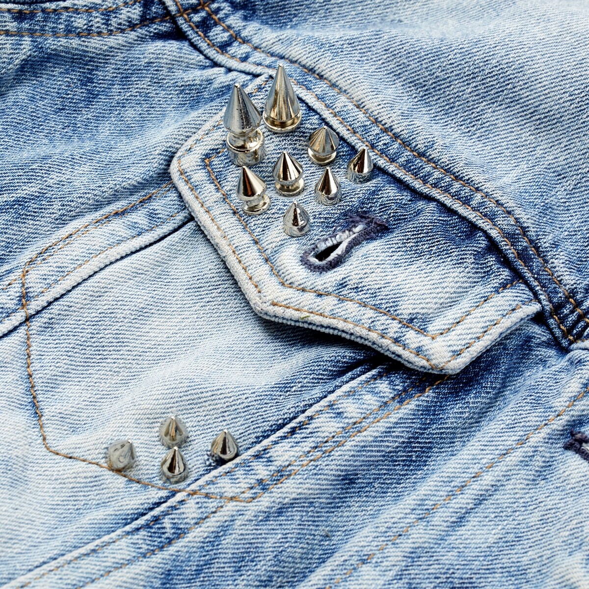 150 Piece Screw Spike Studs for Clothing DIY Crafts with Tools ...