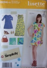 Simplicity 2246 Lisette Traveler Dress Pattern Size R5 14-22 Uncut for ...
