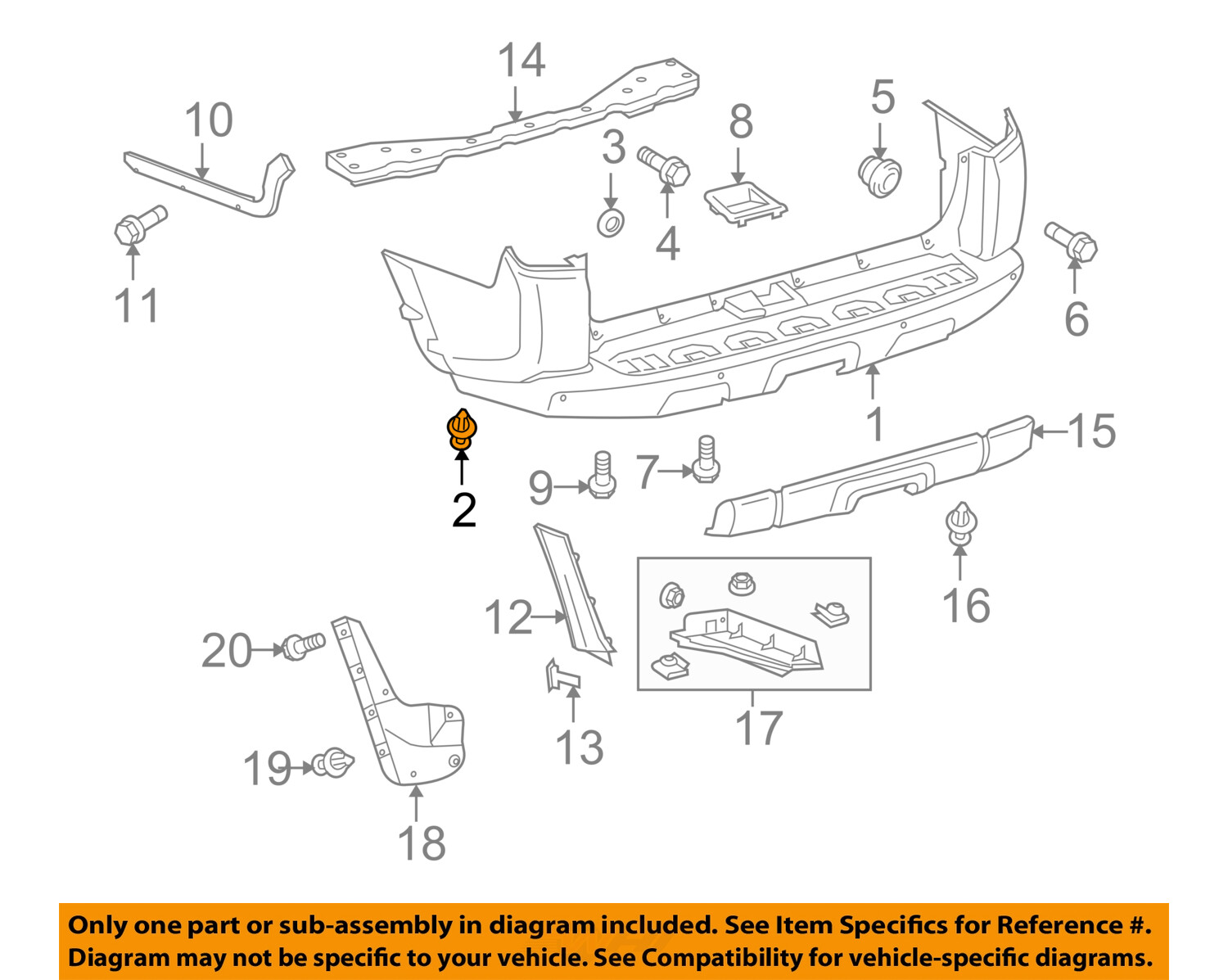 TOYOTA OEM Front Bumper-Lower Cover Clip 9046709227 | eBay
