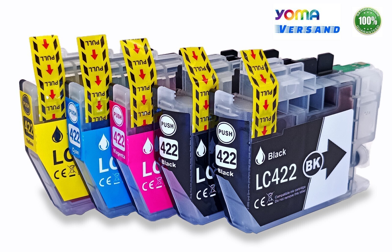 Patronen Set Für Brother LC-422 MFC-J 5340DW 6540DW 5740DW 5345DW ...