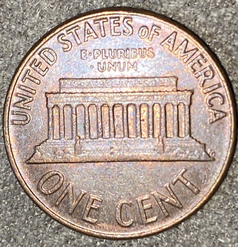 1963 Lincoln Memorial Penny No Mint Mark L Error RARE | eBay