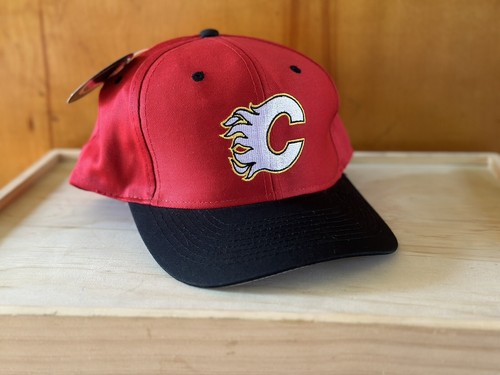 Vintage Calgary Flames SnapBack Logo 7 New With Tags | eBay