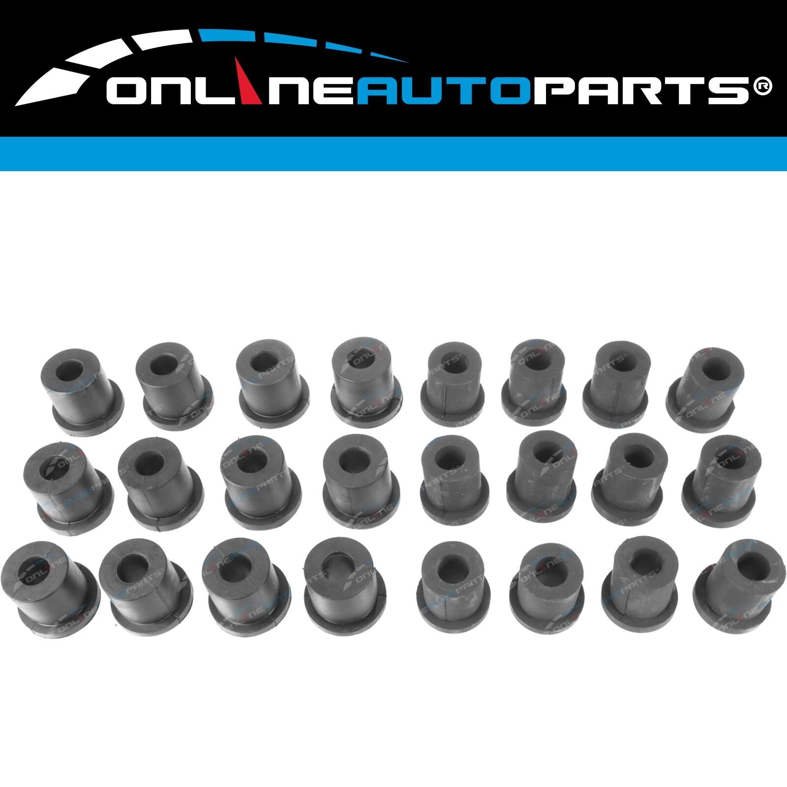 Front & Rear Leaf Spring Rubber Bush Kit for Landcruiser FJ75 FZJ75 ...