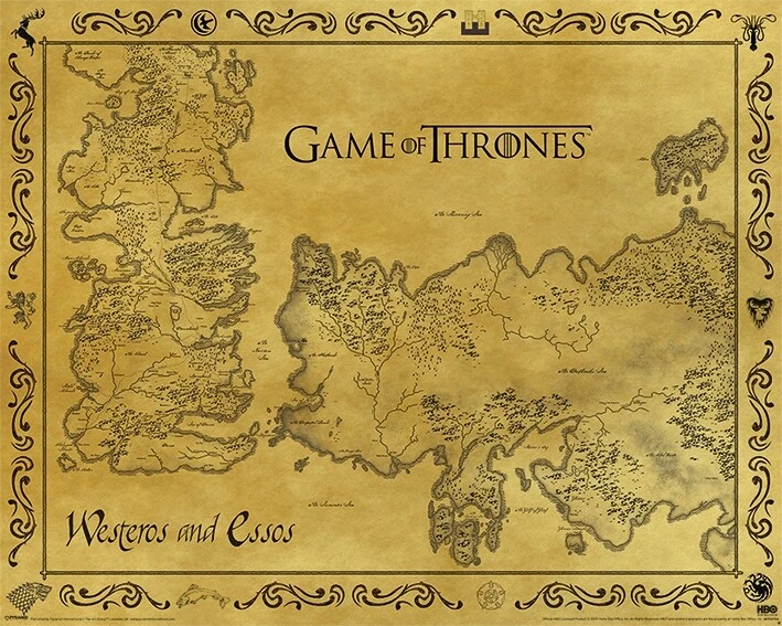 Essos Map Official