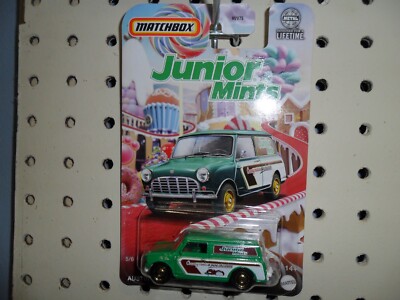 2024 Matchbox Candy series green Austin mini van (junior mints) | eBay